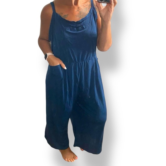 LuLaRoe | Pants & Jumpsuits | Nwt Lularoe Leola Wide Leg Cami Jumpsuit ...